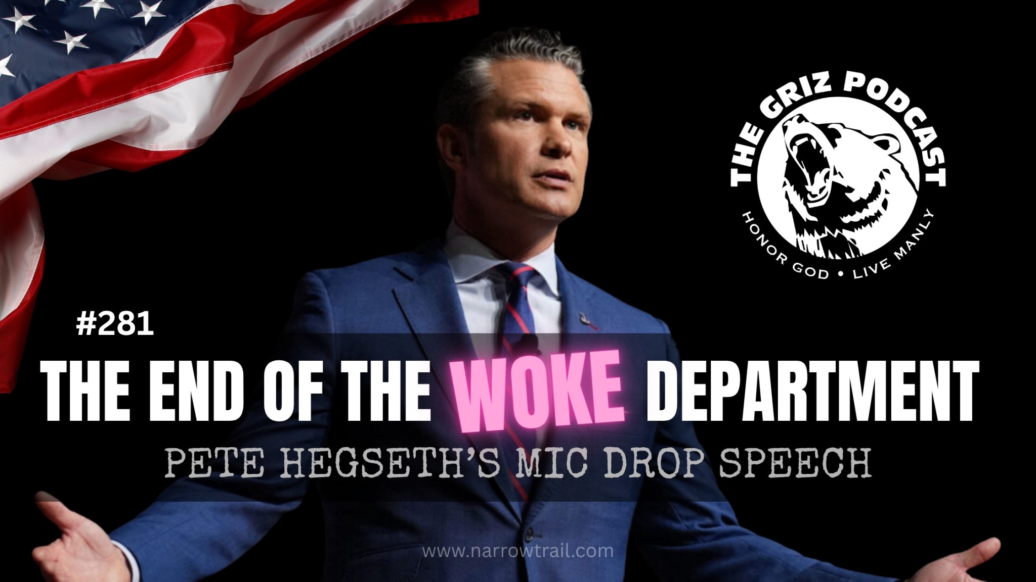 The End Of The Woke Department - Hegseth's Mic Drop Speech